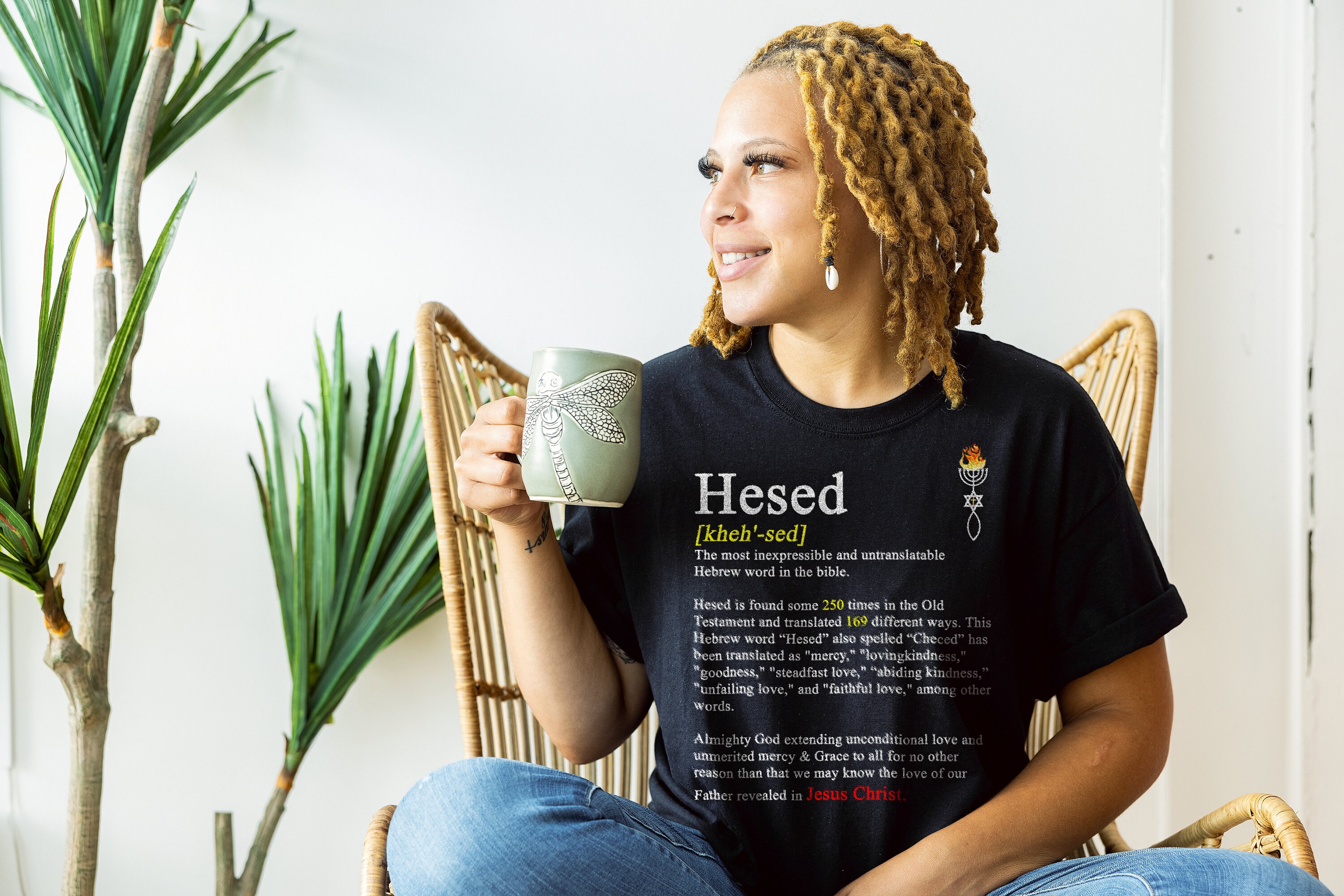 Hesed, Checed, Hebrew Word, Christian Apparel, Christian Clothing ...