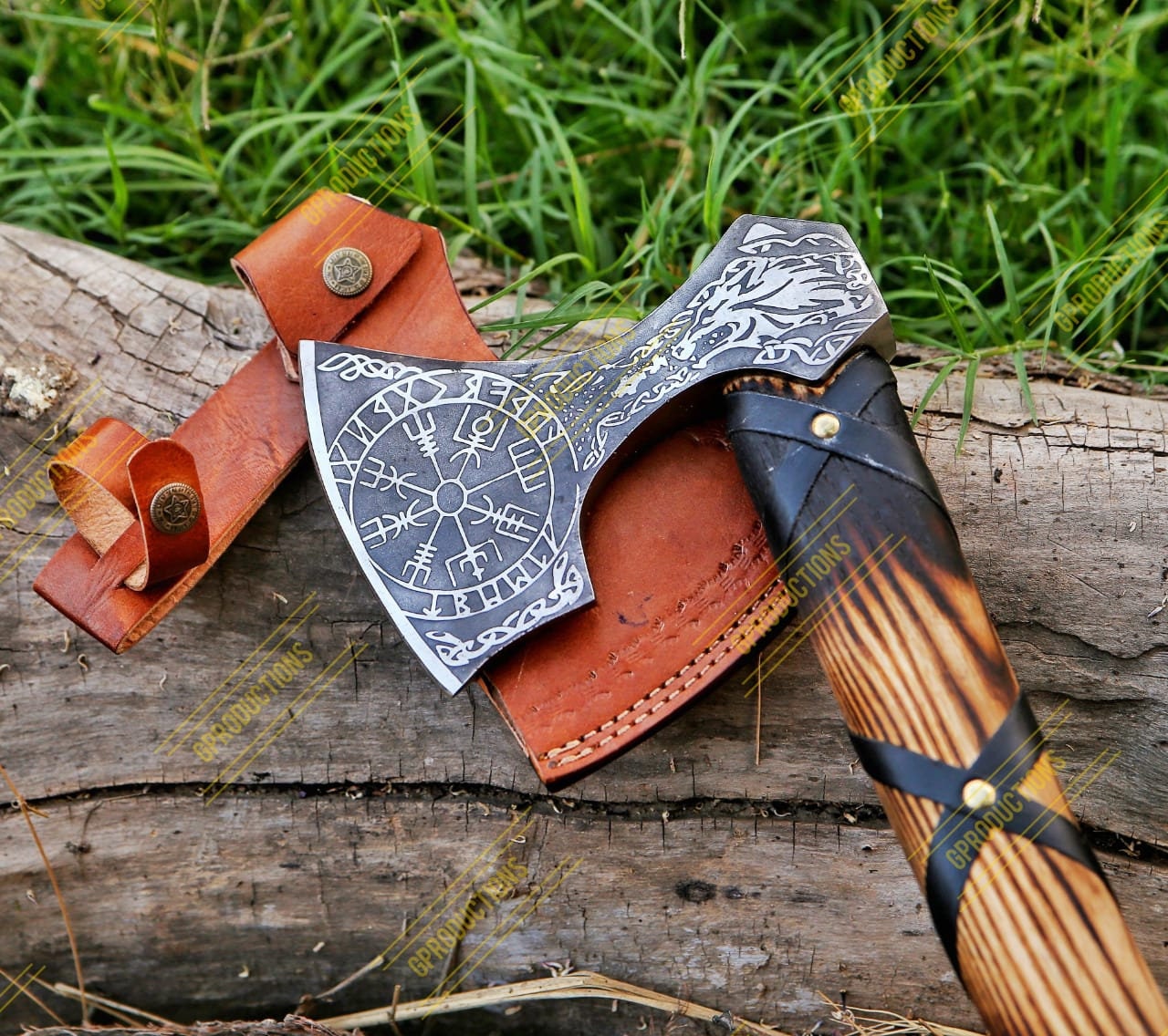 Cutting & Carving Axes Camping Hatchet Hand forged Ragnar Lothbrok ...