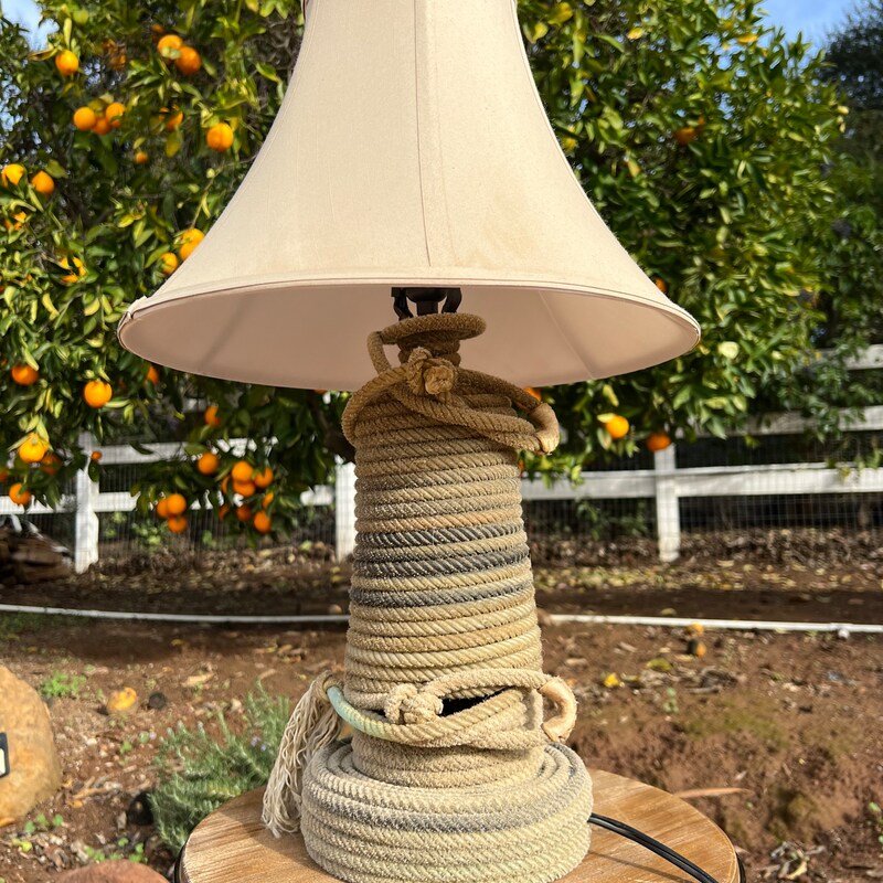 Rope Lamp - Etsy