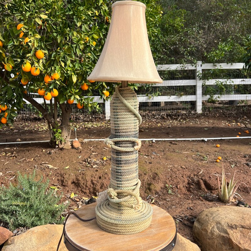 Rope Lamp - Etsy