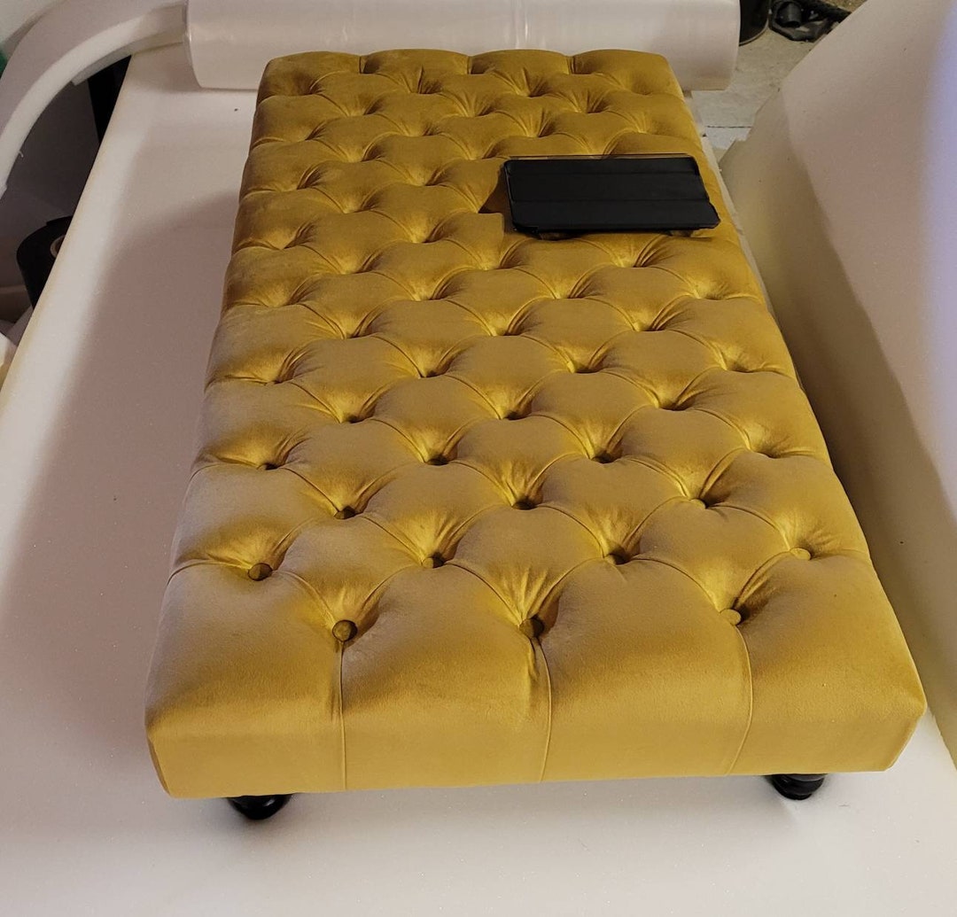 Handmade Chesterfield Footstool , Coffee Table and Footrest - Etsy UK