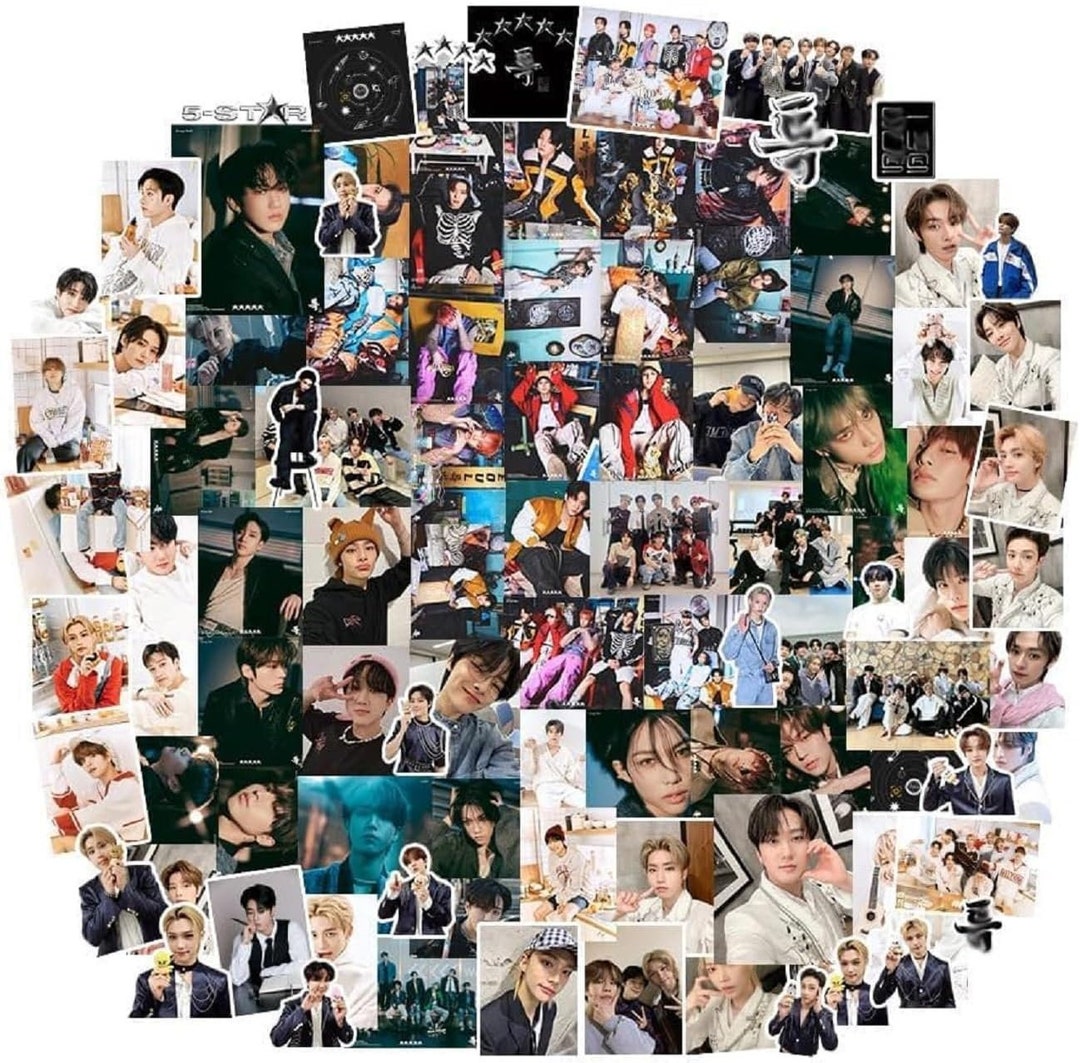 15-100 Stray Kids Stickers, Assorted SKZ Kpop Sticker Pack, Felix ...