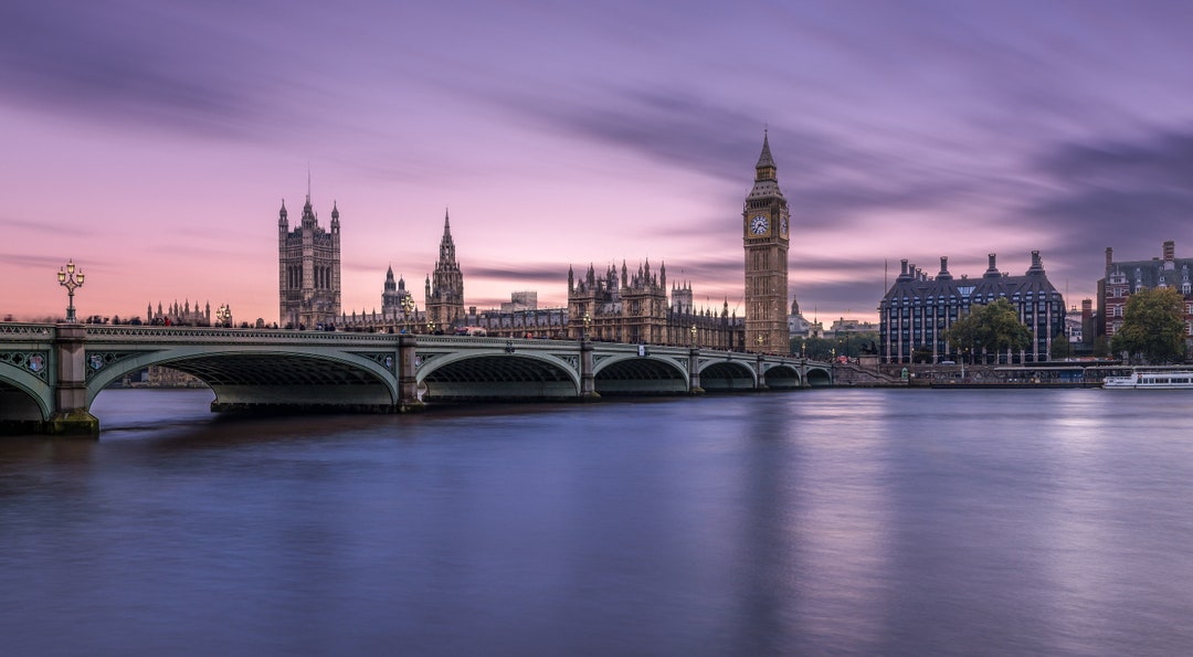 Big Ben View From Queen's Walk London, Canvas Décor, Metal Print, Paper ...