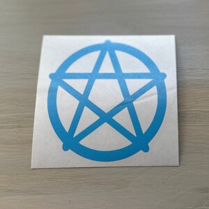 Pentagram Vinyl Decal for Bumper Stickers Stickers - Etsy