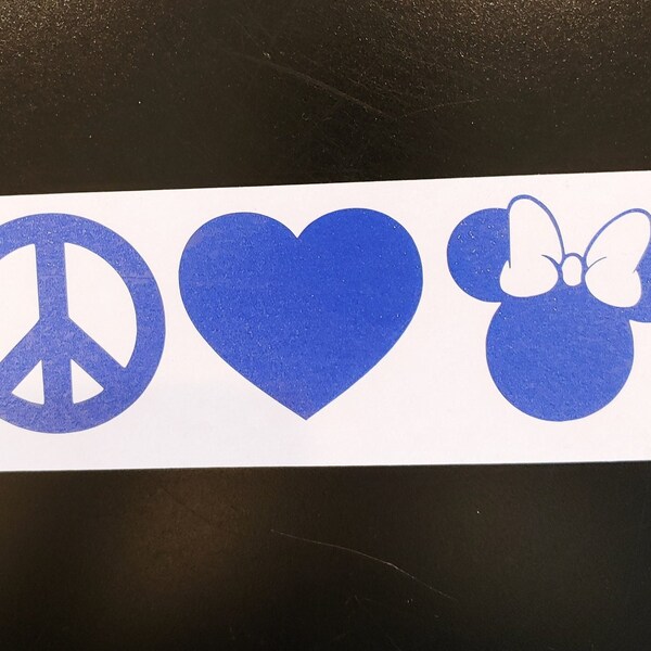Minnie Mouse Sticker - Etsy