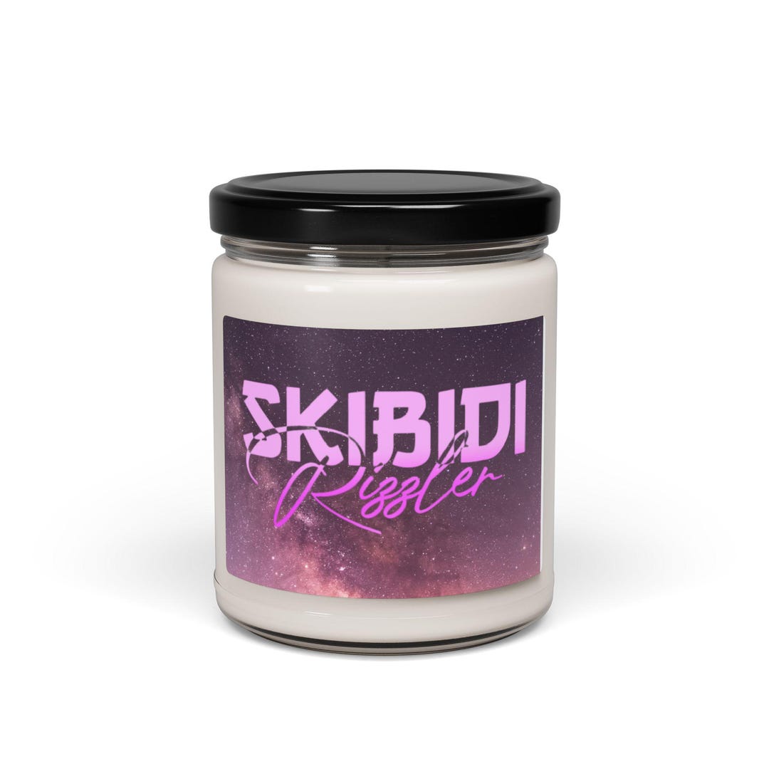 Skibidi Rizzler Scented or Unscented Soy Candle, 9oz Skibidi Rizzler ...