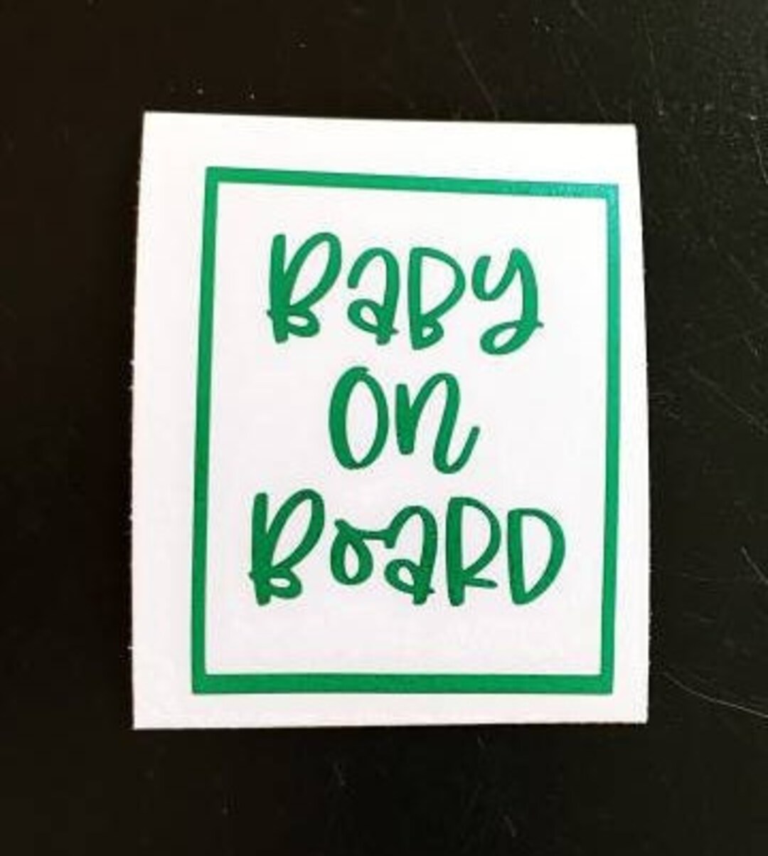 Baby on Board Vinyl Decal, Bumper Sticker, Laptop Vinyls, Journals ...