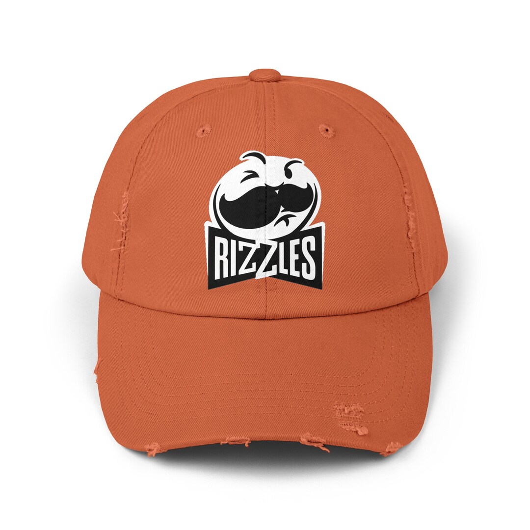 The RIZZLES Rizz up Chips Original Unisex Cotton Distressed Cap Slide ...