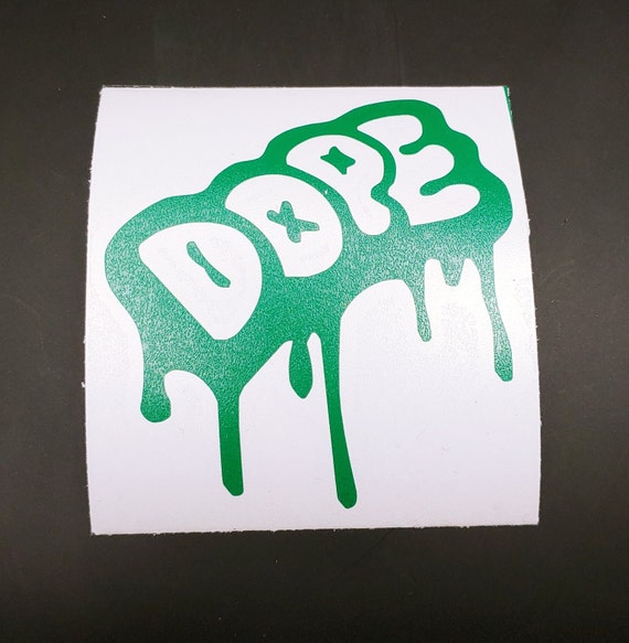 Dope Vinyl Decal Bumper Sticker Graffiti Decal Graffiti - Etsy