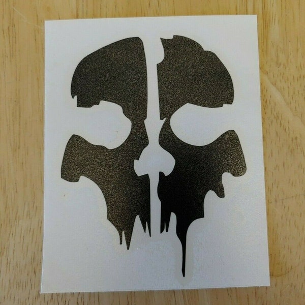 Ghost Call of Duty Sticker - Etsy