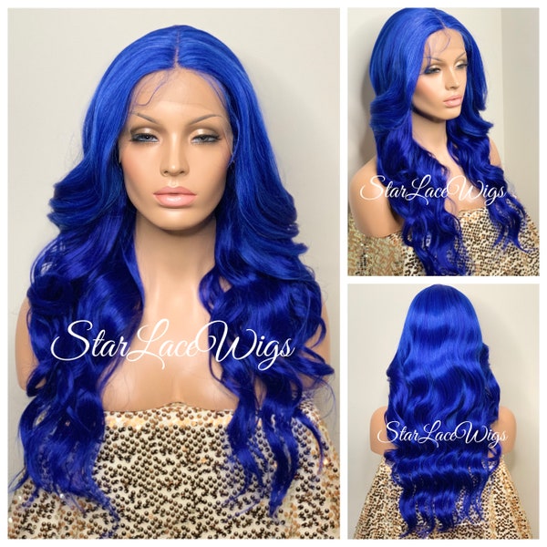 Blue Lace Front Wig - Etsy