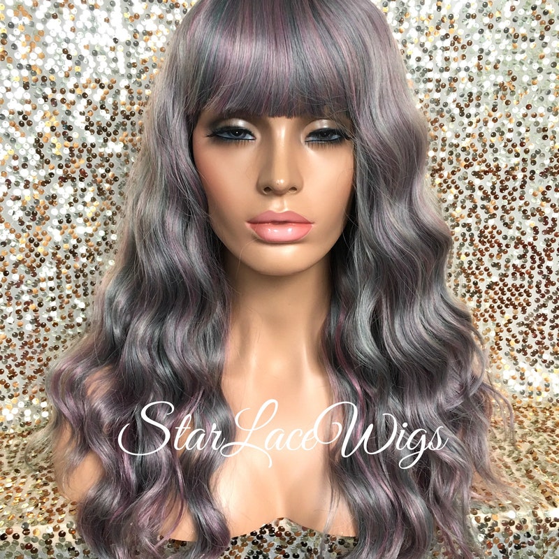 Gray Wig - Etsy