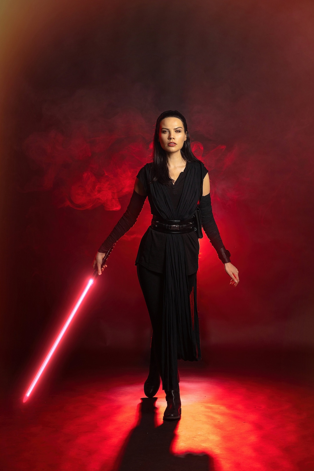 Darth Rey Dark Side Sith Star Wars Lightsaber Cosplay Poster Print - Etsy