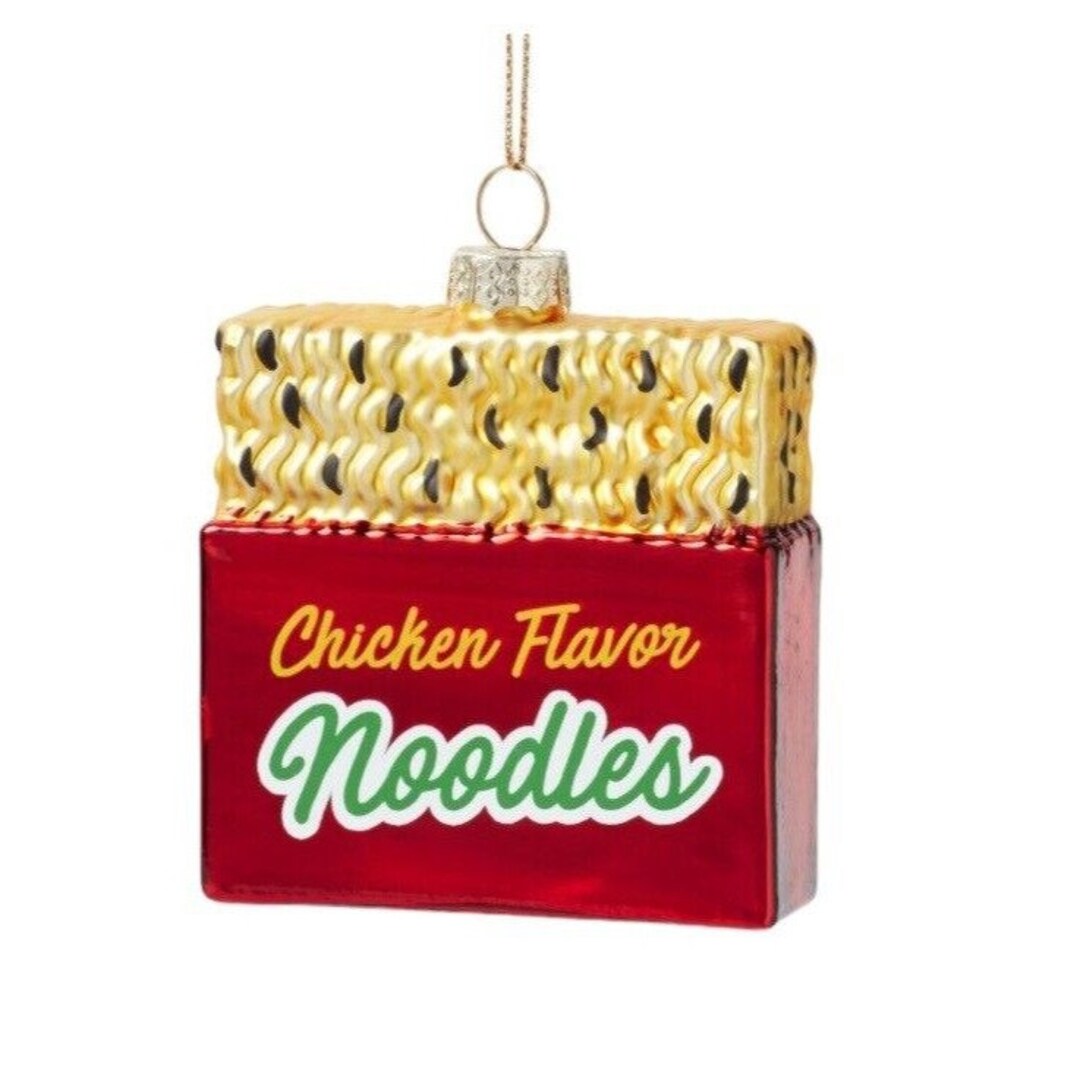 Ramen Soup Instant Noodle Soup Ornament - Asian Food College Kids Pasta ...
