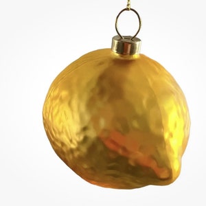 Glass Lemon Ornament Fruit Garden Food - Etsy
