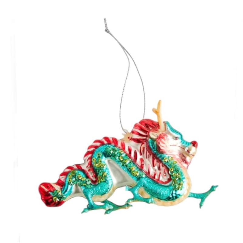 Glass Ornaments Dragon - Etsy