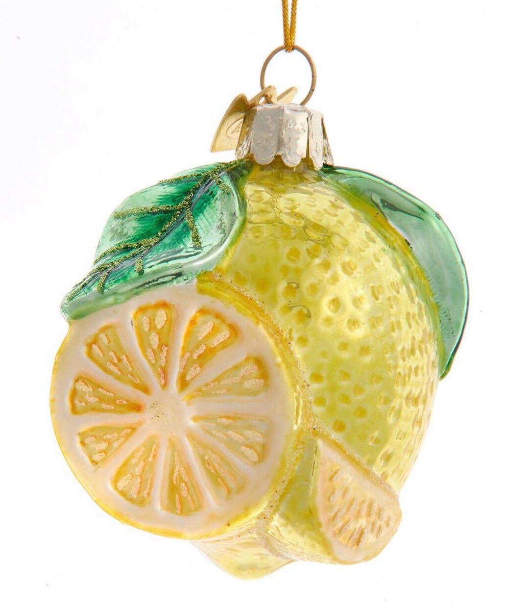 Glass Lemon Ornament - Fruit Garden Food Juice Orchard French Food Chef ...