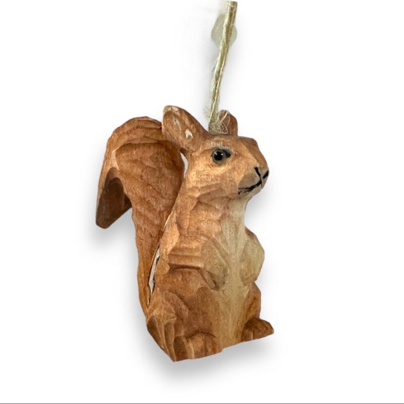 Carved Squirrel - Etsy