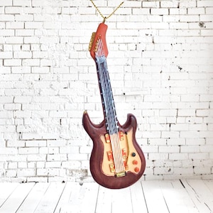 Electric Guitar Ornament • Music Instrument Country Blues Rock Folk ...