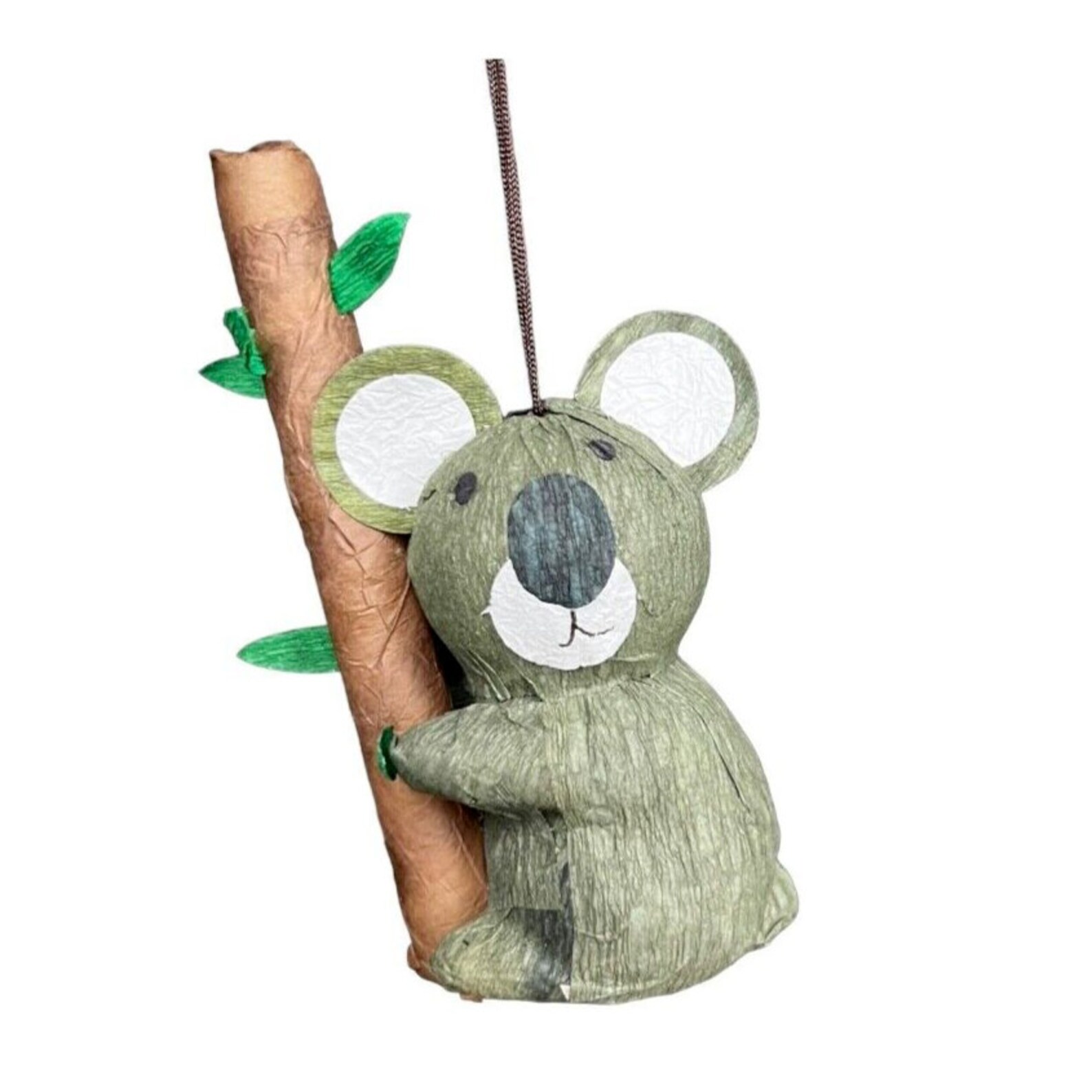 Koala Bear Ornament - Papier-mache Kids Animal Paper Lightweight ...