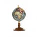 Small Globe Steampunk Blue Desk Earth America Map Travel Light Weight ...