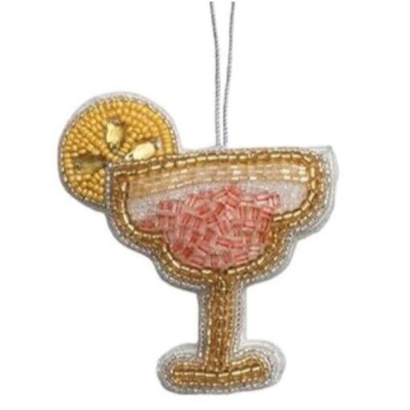 Beaded Cocktail Ornaments - Etsy