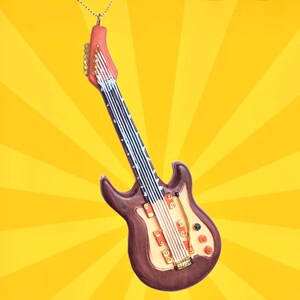Electric Guitar Ornament • Music Instrument Country Blues Rock Folk ...