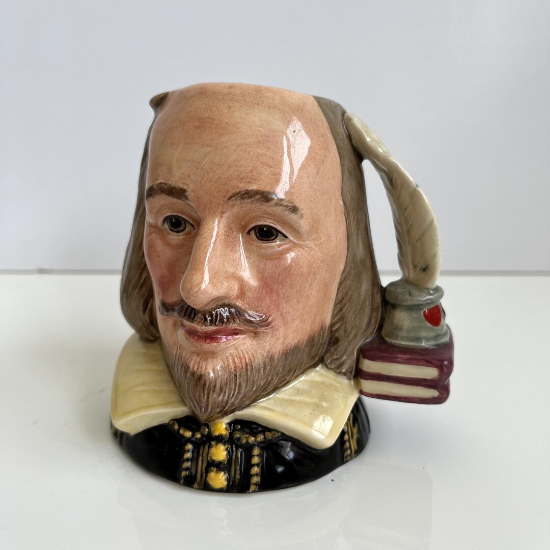 Royal Doulton Small Toby Mug Shakespeare - Etsy