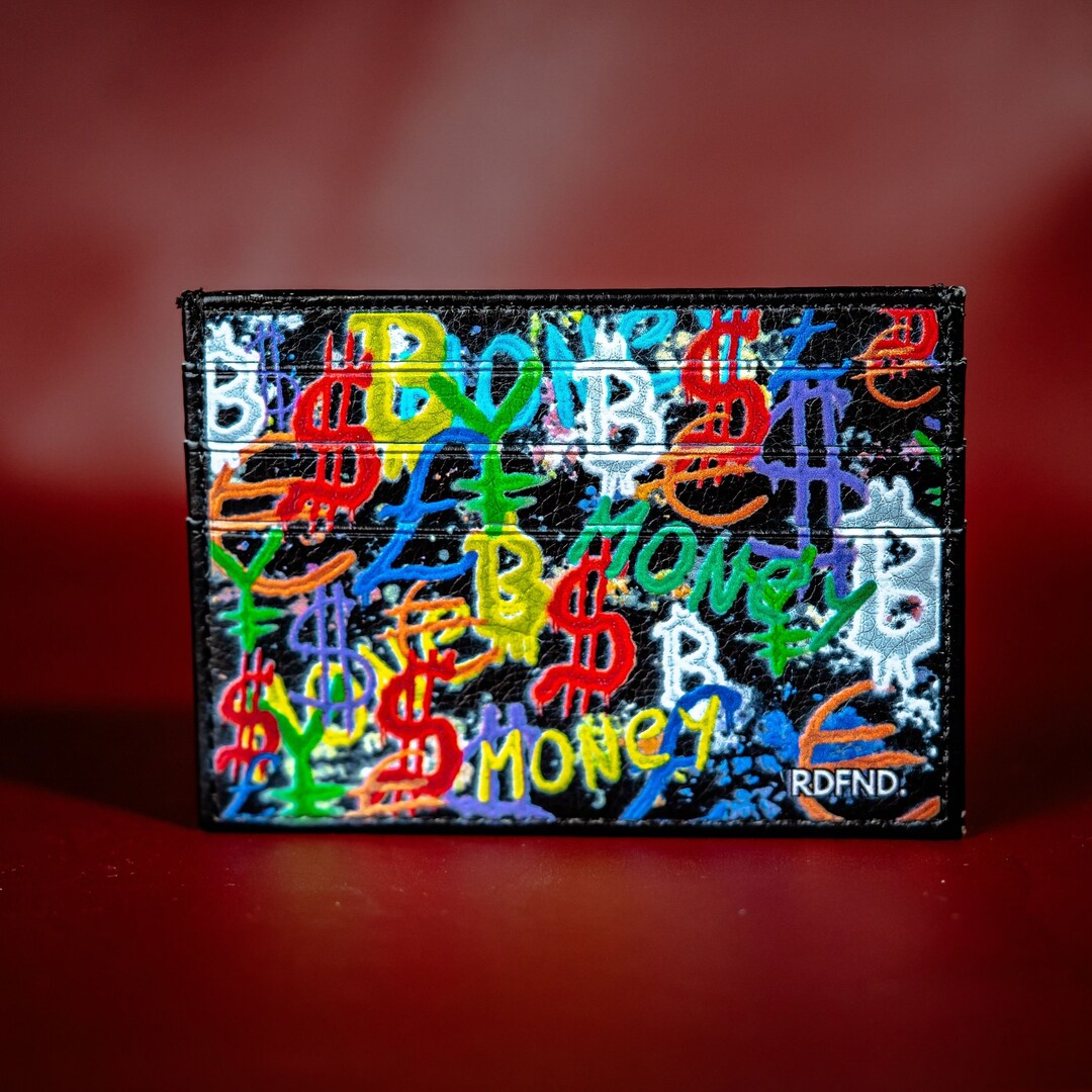 MNEY Card Wallet for Men Anniversary Gift Gift for Men 1 - Etsy