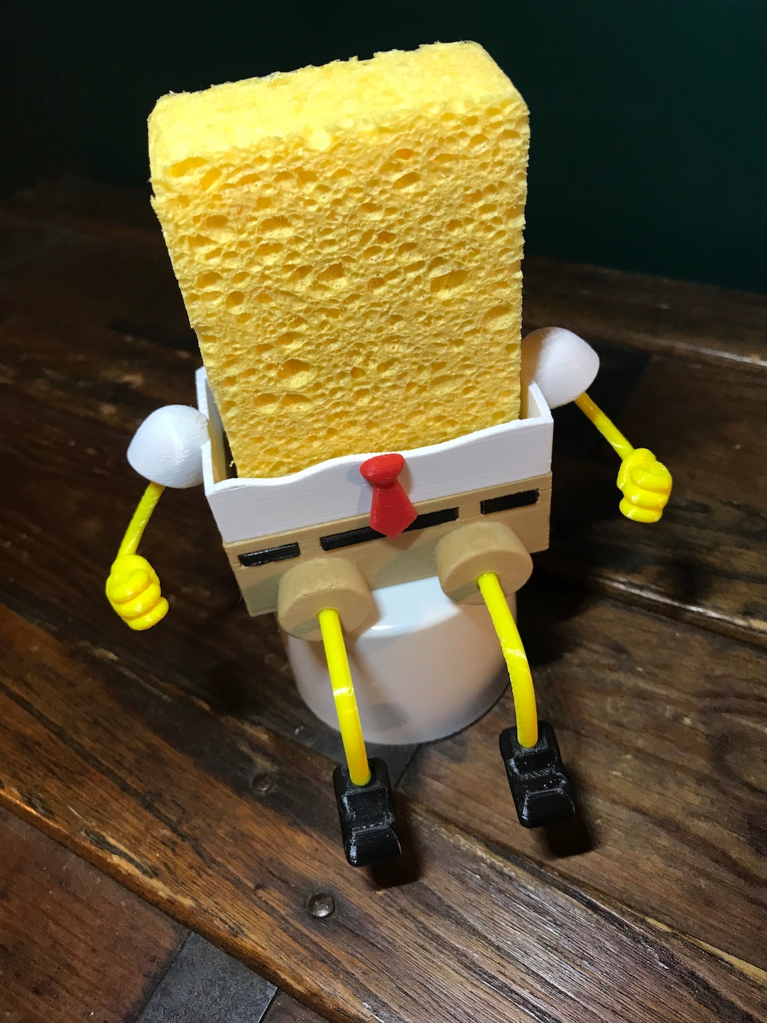 Spongebob Sponge Holder (3D Printed) - Etsy