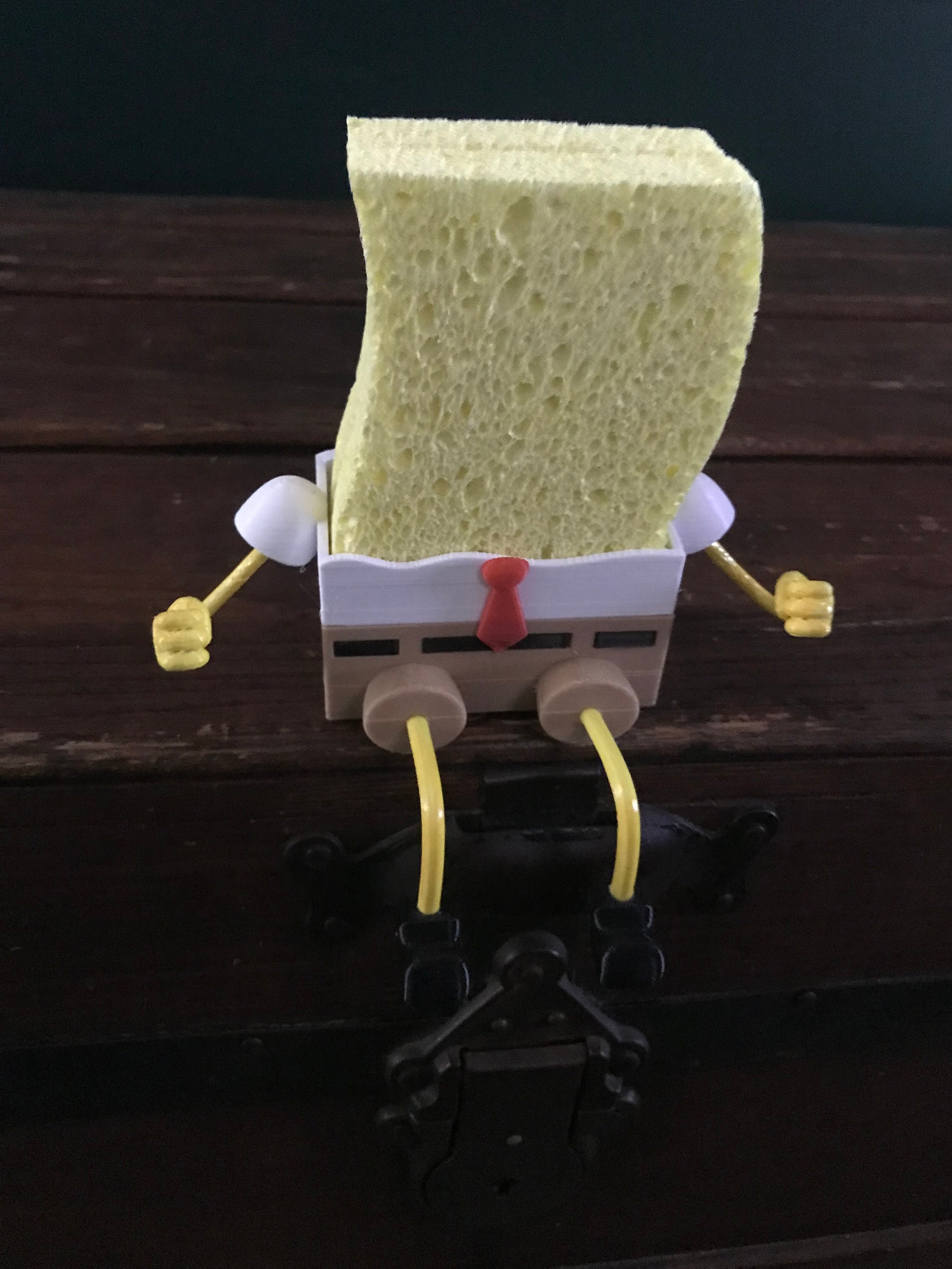 Spongebob Sponge Holder (3D Printed) - Etsy