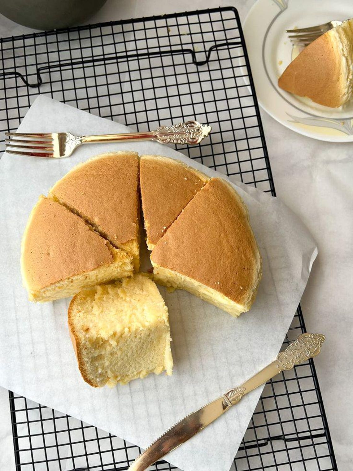 Japanese Sponge Cake Recipe: Easy Baking (digital Download) - Etsy