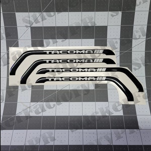 2016-2023 3RD Gen TACOMA Windows Control Panel Overlays for 4 Doors 4 ...