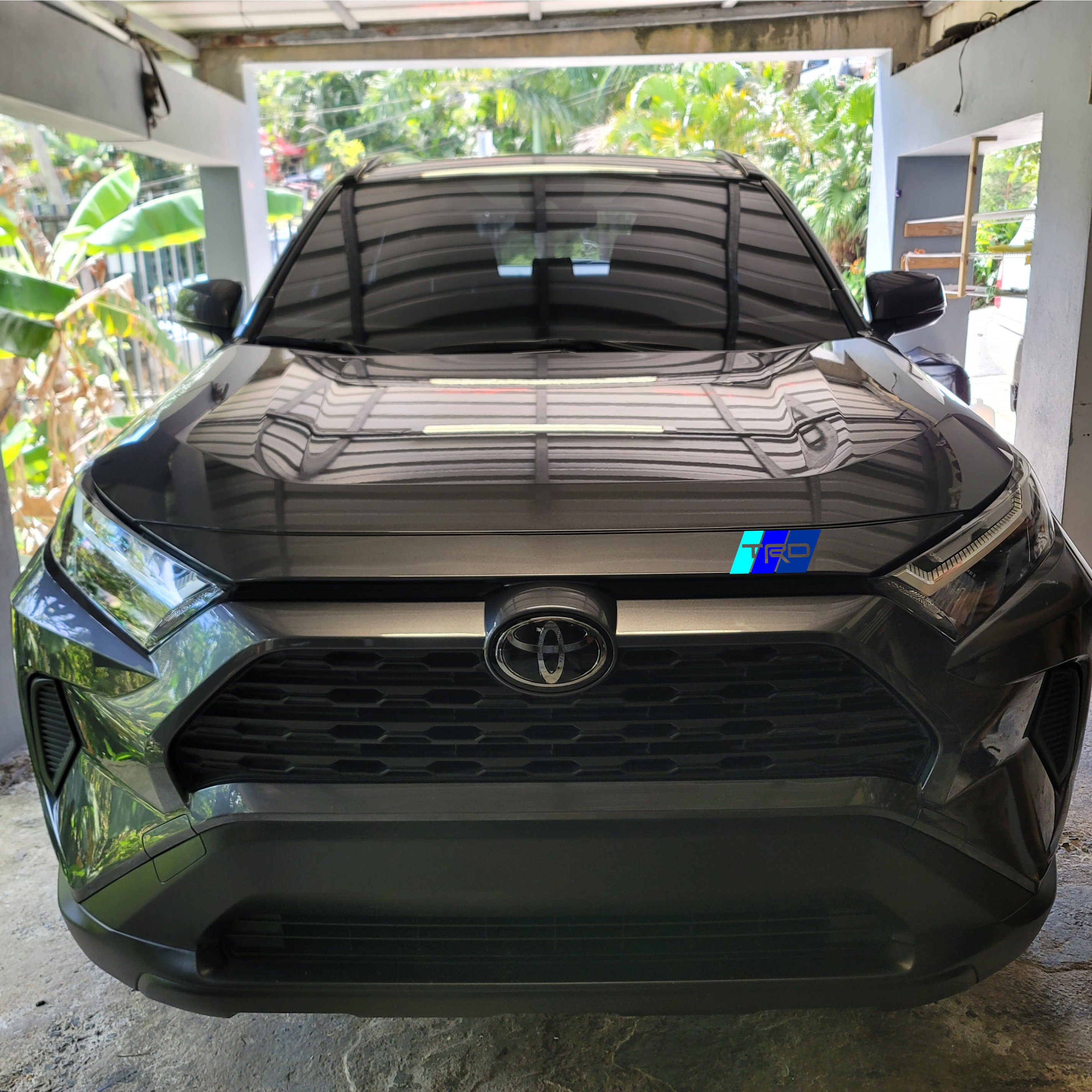 Toyota RAV4 Upper Grille 3 Racing Stripe Decals (2019-23) - Etsy