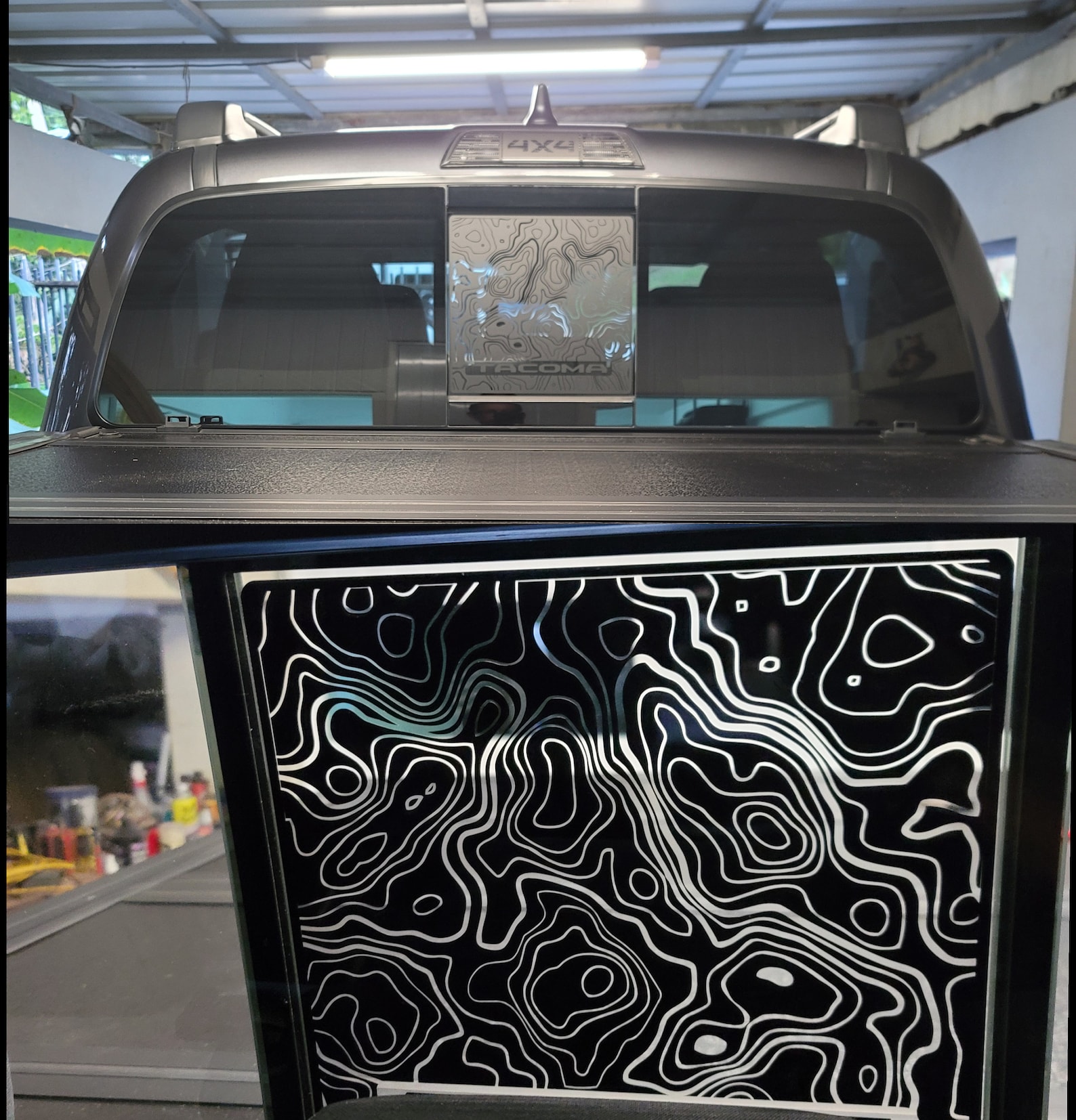 2016-23 TACOMA Rear SLIDE Window Sticker (topo) (U.S.A.) - Etsy