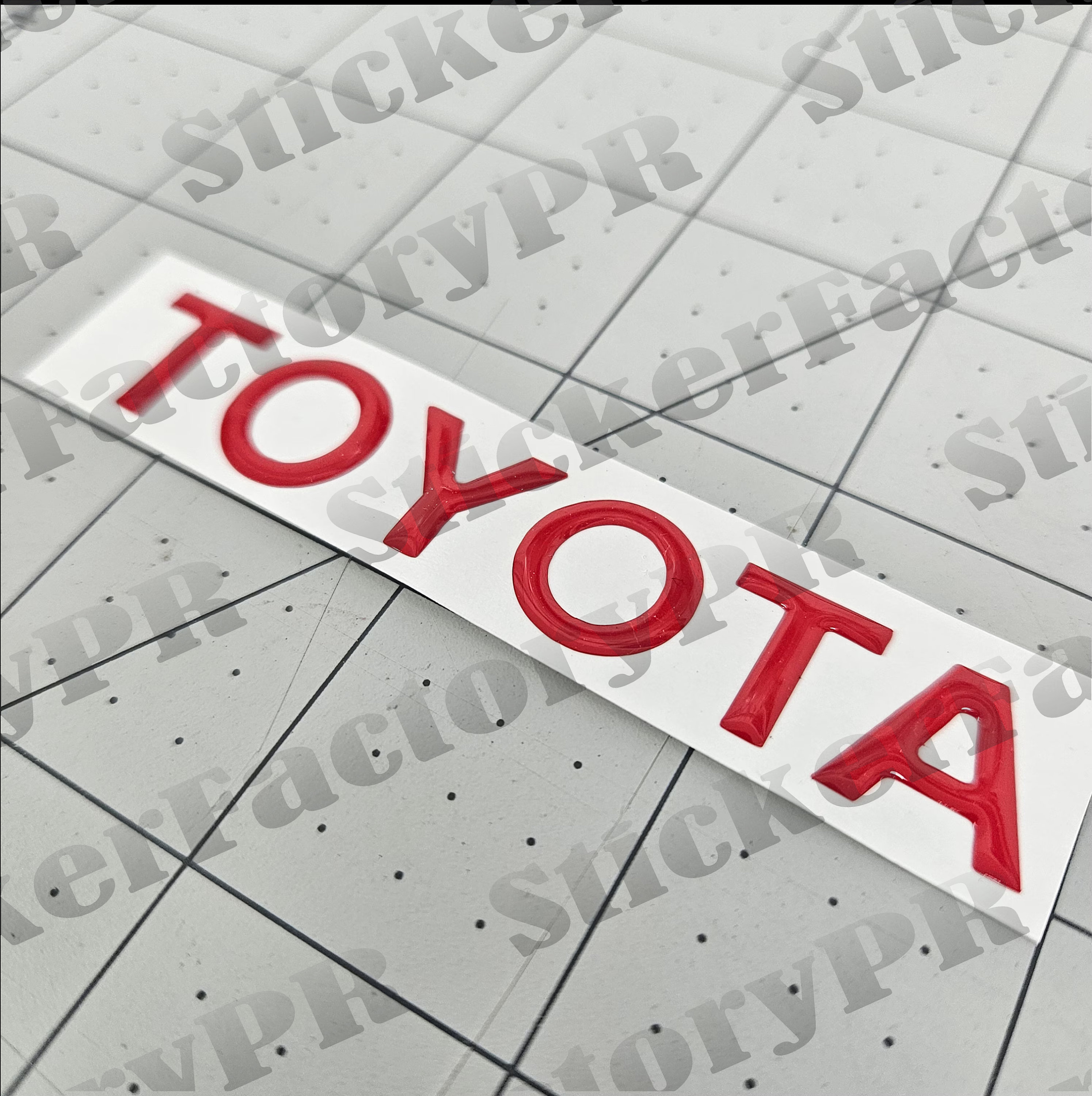Tacoma "toyota" Embossed Letter Overlays: Front Door Sill (2024-25) - Etsy