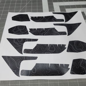 Toyota RAV4 2019-2023 INSIDE Door Handles Vinyl Wraps (4 Pieces Kit) - Etsy