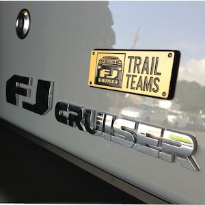 Toyota FJ Cruiser TRAIL TEAMS Emblem Badge - Etsy
