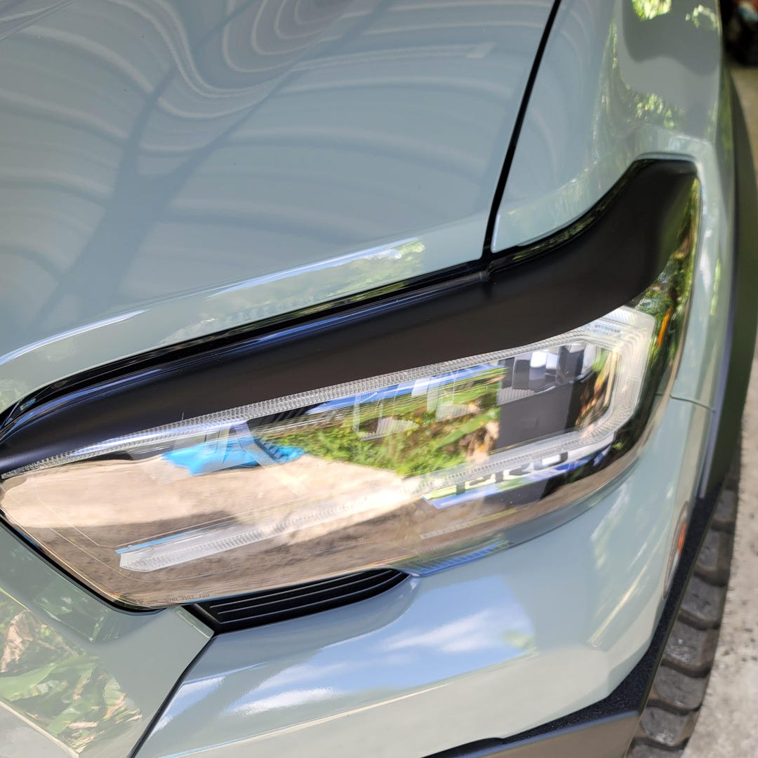 Headlamp Top Protection Strip TACOMA 3rd Gen (2016-23+)vinyl Wrap (2pcs ...