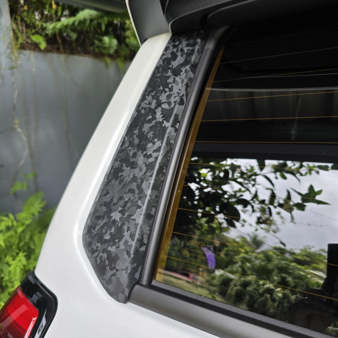 2025+ 6TH. Gen 4runner Tailgate Pillar Wraps Carbon Forged and ...