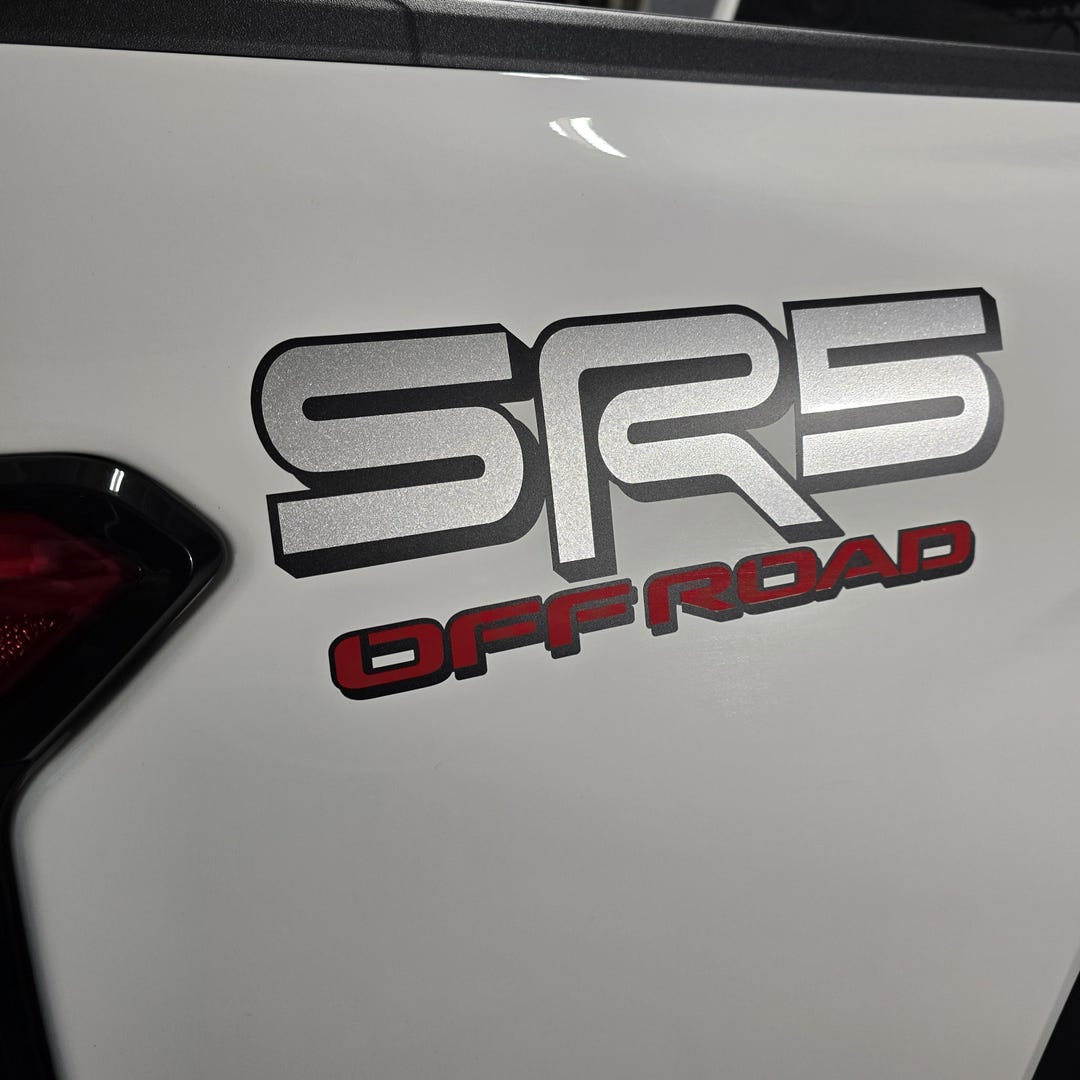 2024-25 Tacoma SR5 Bed Graphics (SR5 Sport, SR5 Offroad) 1 Set, Right ...