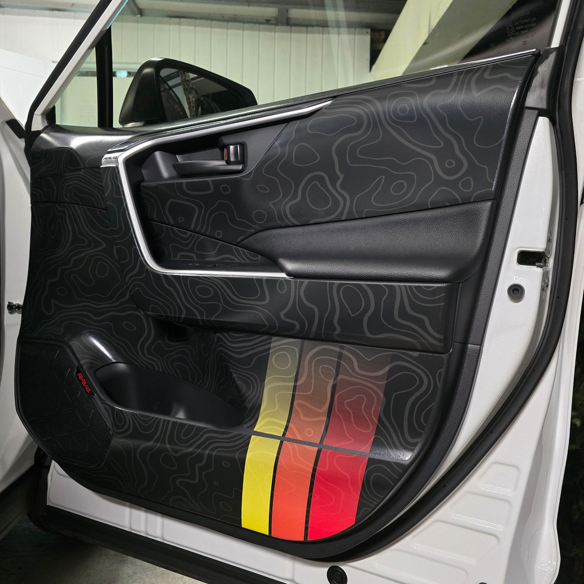Toyota RAV4 2019-2023 INSIDE Door Handles Vinyl Wraps (4 Pieces Kit) - Etsy