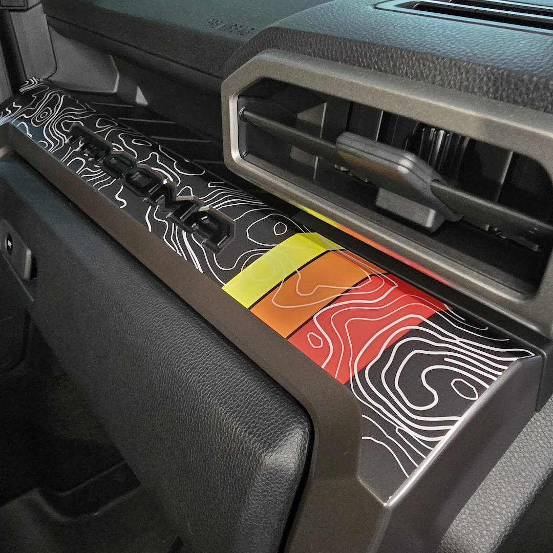 TACOMA 4TH. Gen 2024-25 Dash Trim Topo Wraps - Etsy