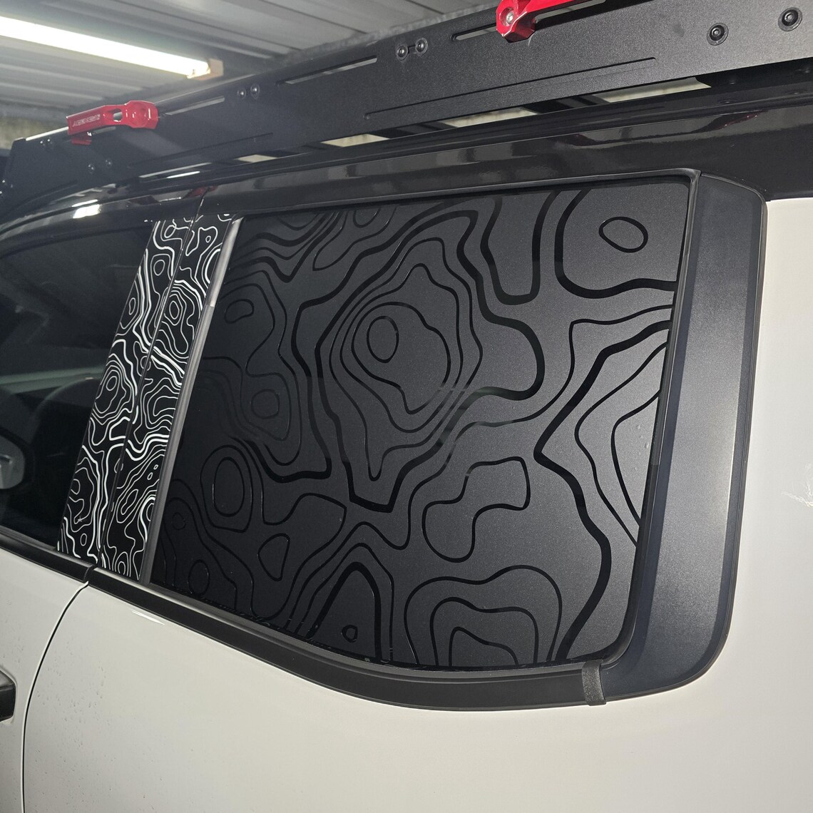 TACOMA 4th. Gen Rear SIDE Window Decal Sticker Fits 24-25(various ...