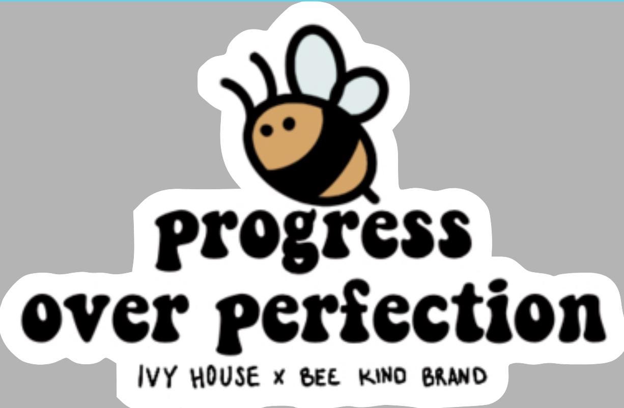 Progress Over Progression Sticker - Etsy