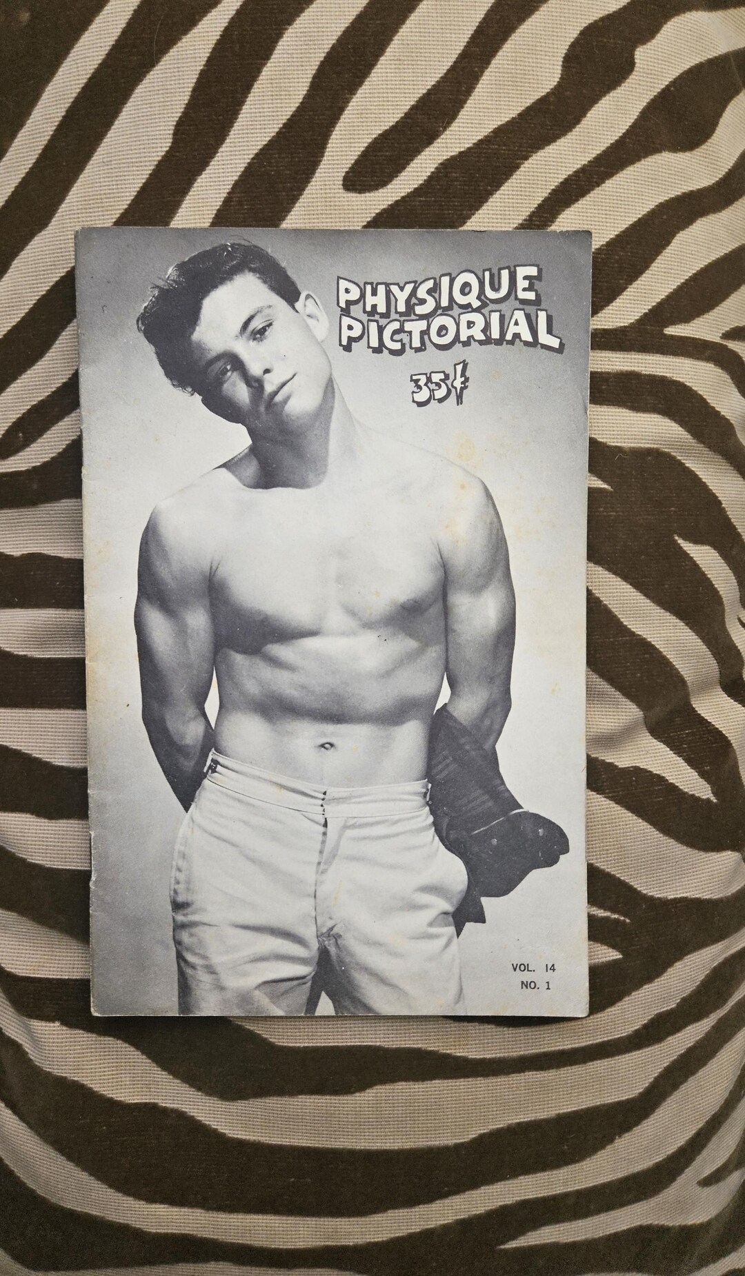 Physique Pictorial, Vintage Men's Magazine, Volume 14, Number 1, 1966 ...