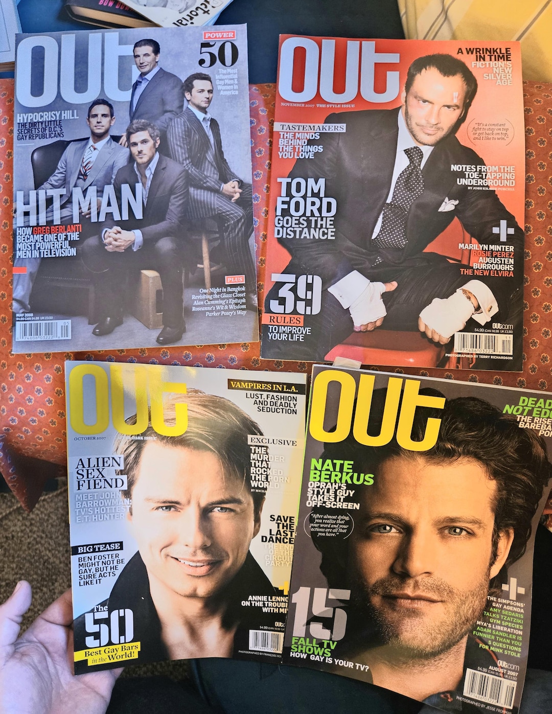 Collection of Four OUT Magazines From the Early 2000's - Etsy
