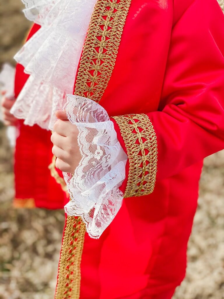 King George Hamilton Costume Historical Clothing Dress up Outfit Child ...