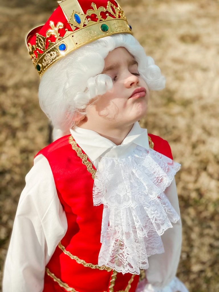 King George Hamilton Costume Historical Clothing Dress up Outfit Child ...