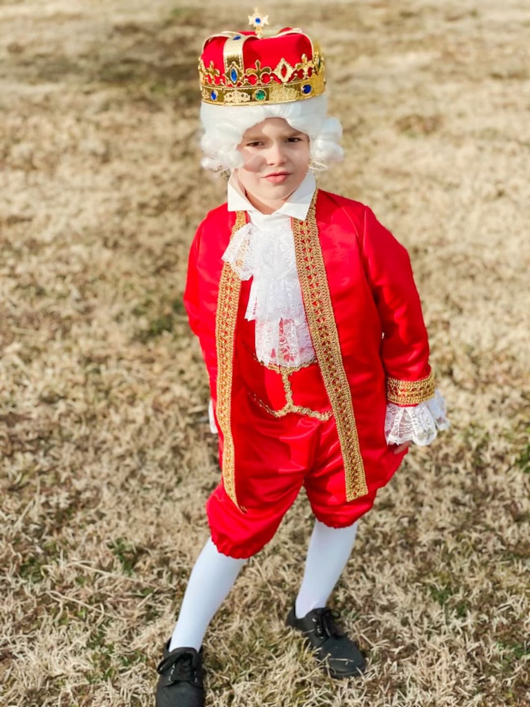 King George Hamilton Costume Historical Clothing Dress up Outfit Child ...